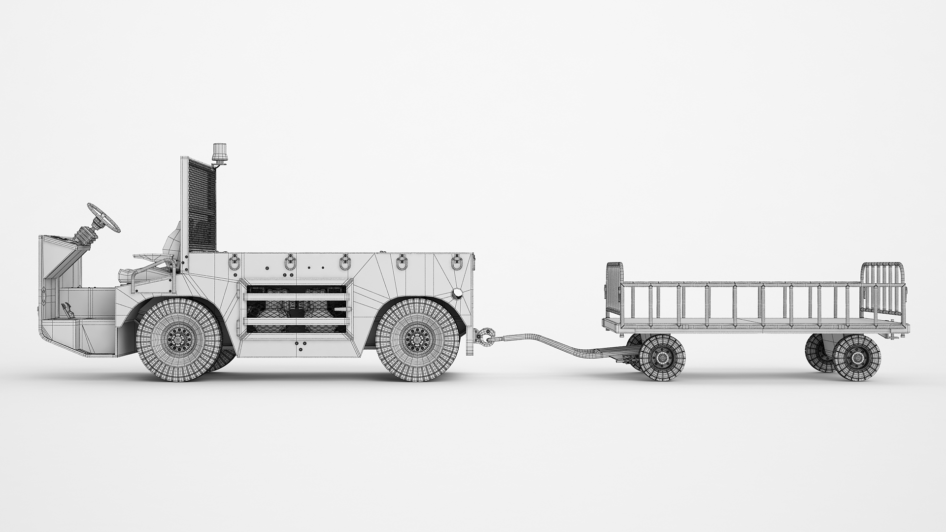 3D Military Aircraft Tugs 08 Model - TurboSquid 1744476