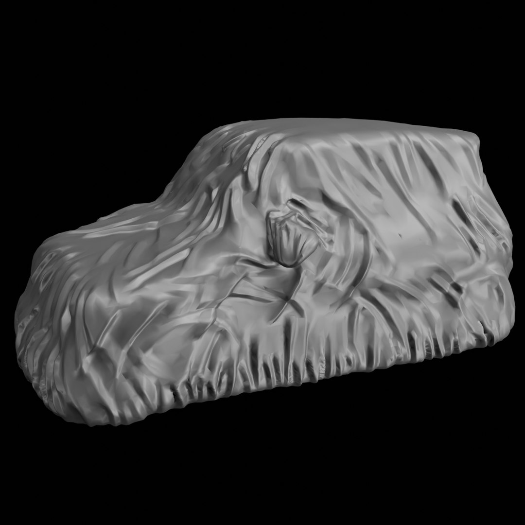 Car Cover 3D Model - TurboSquid 1844376