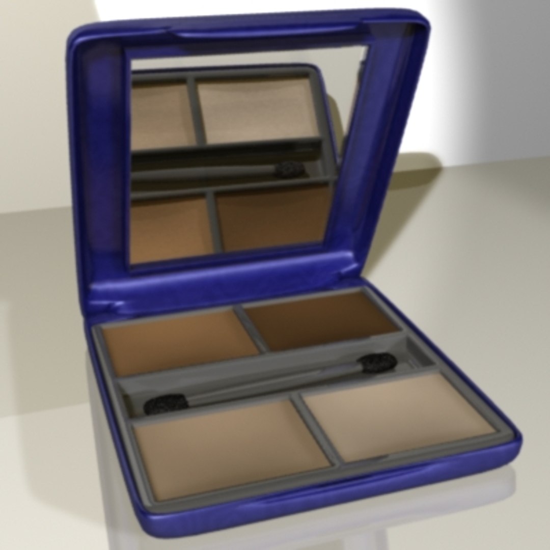 3d model makeup eyeshadow