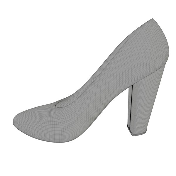 pumps heel 3d model