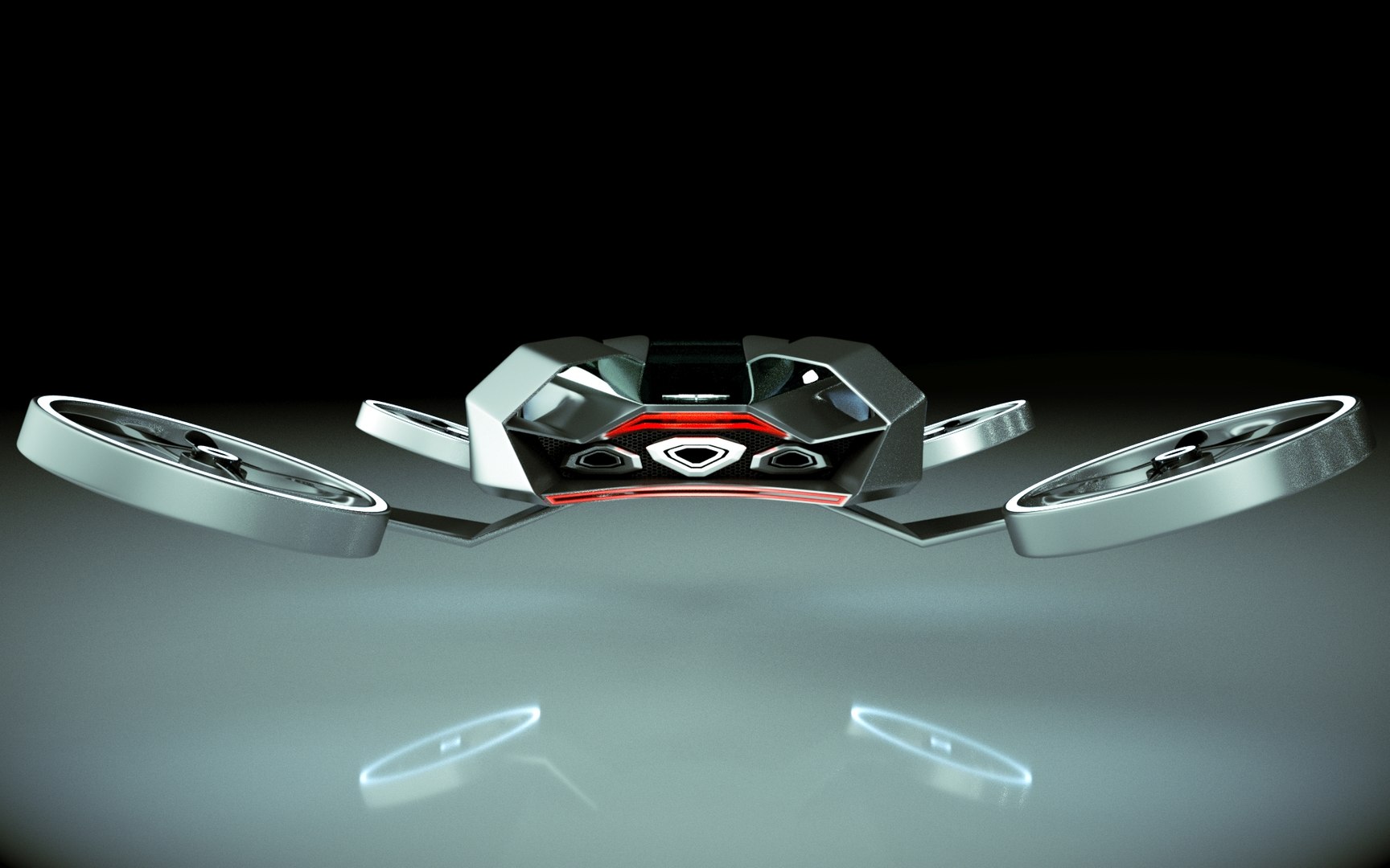 Car Copter 3D Model - TurboSquid 1330240