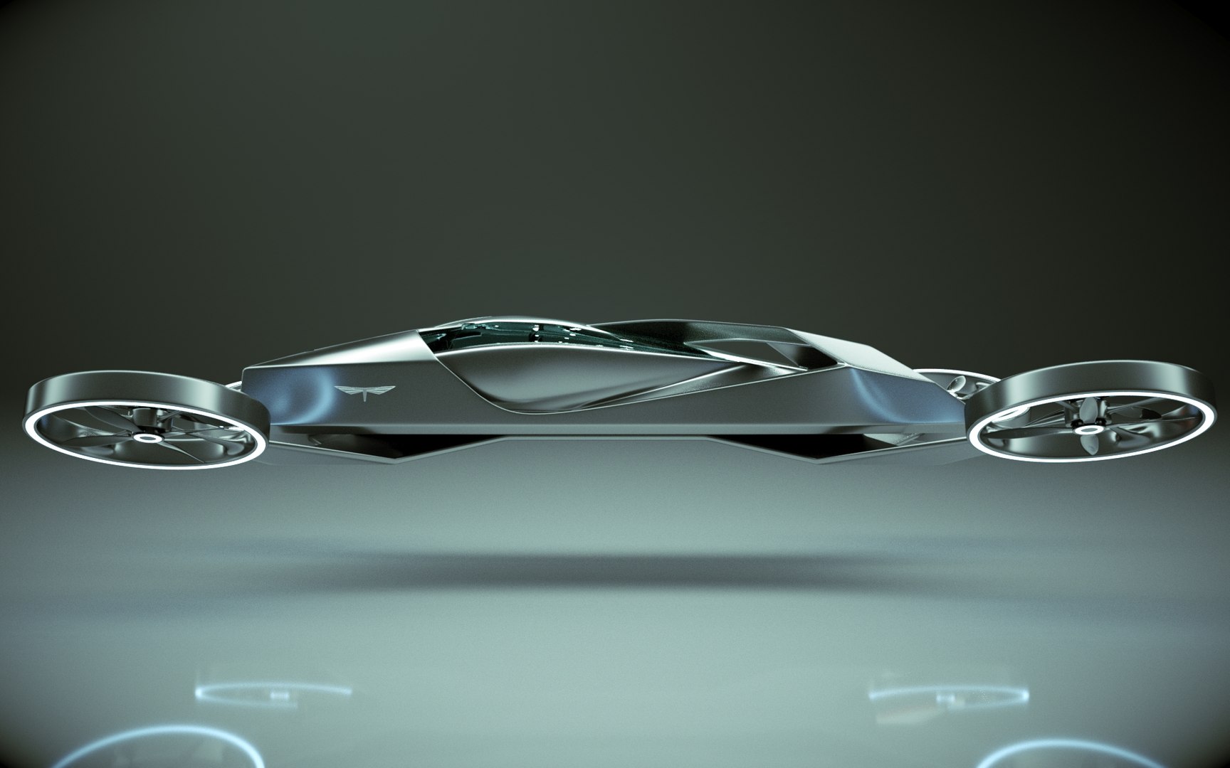 Car Copter 3D Model - TurboSquid 1330240