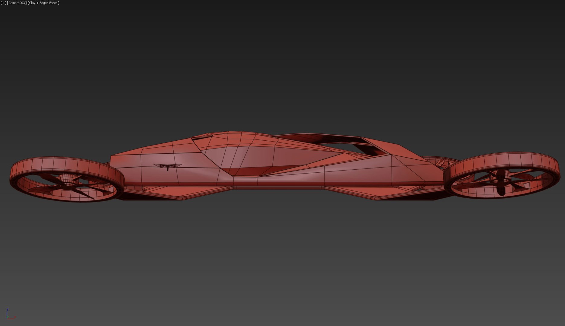 Car Copter 3D Model - TurboSquid 1330240