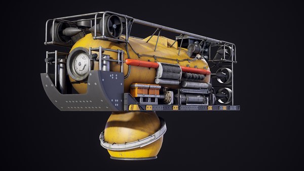 원격으로 작동되는 SRS - 잠수함 구조 시스템 NATO 3D 모델 - TurboSquid 1817539
