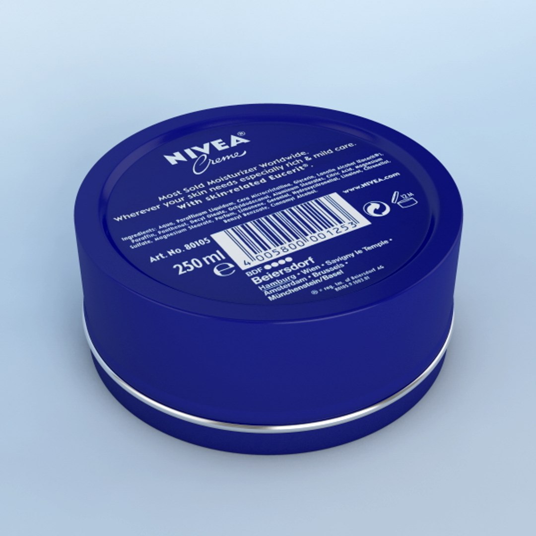 3d Model Of Nivea Set