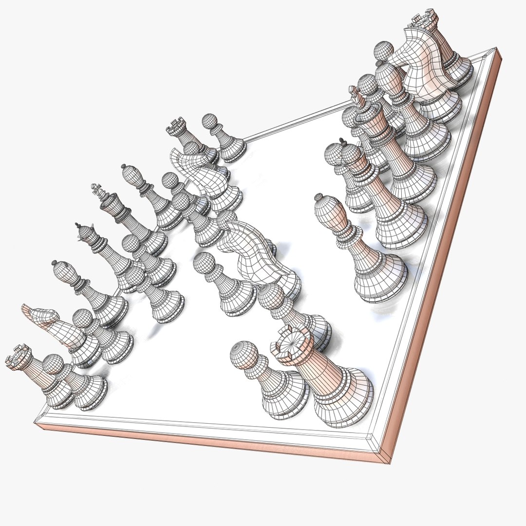 3d Chess Chessboard