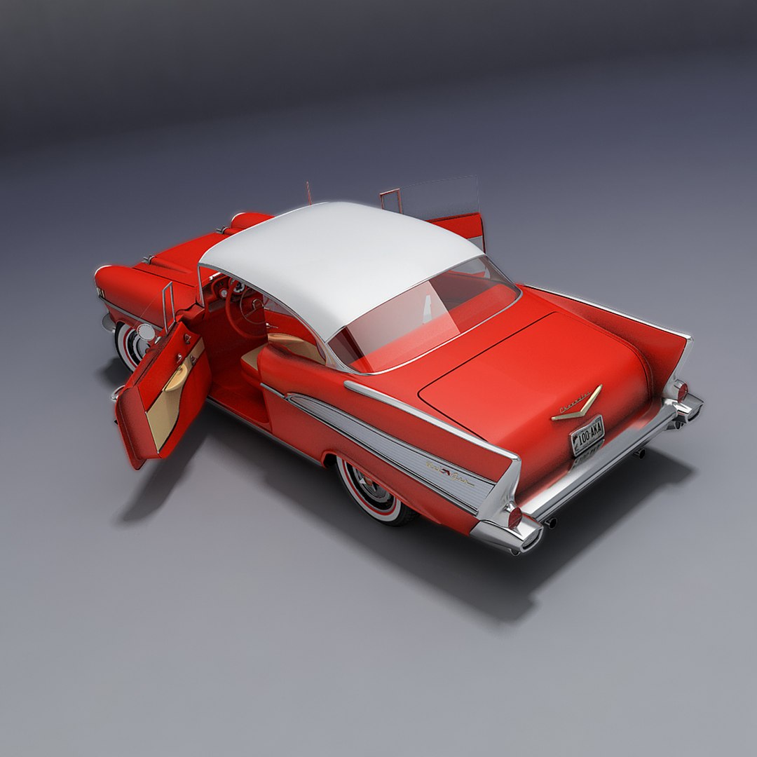 3d American Car Model