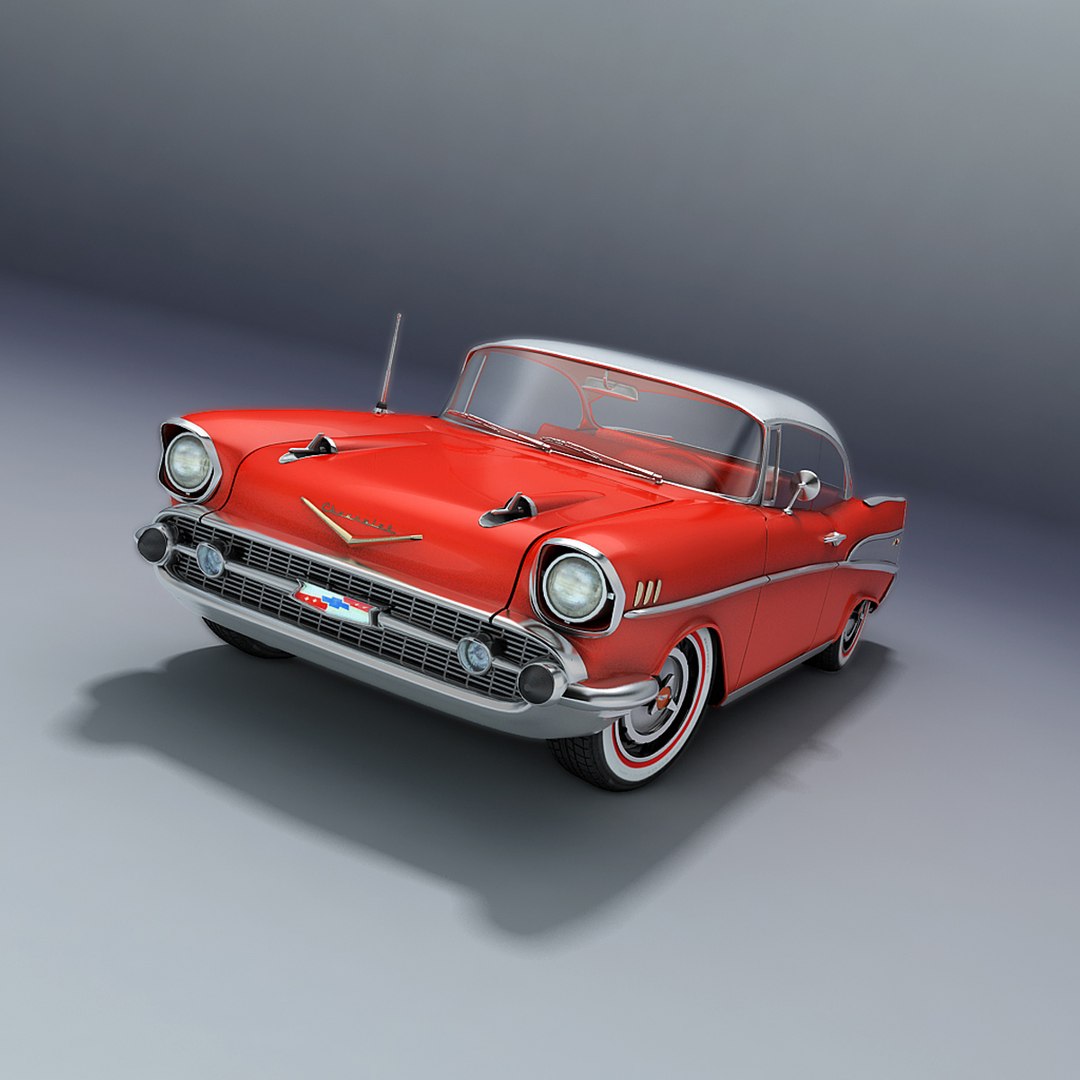 3d American Car Model