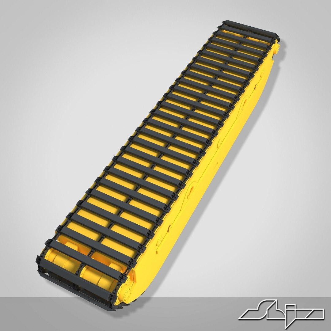 3ds Max Tractor Track