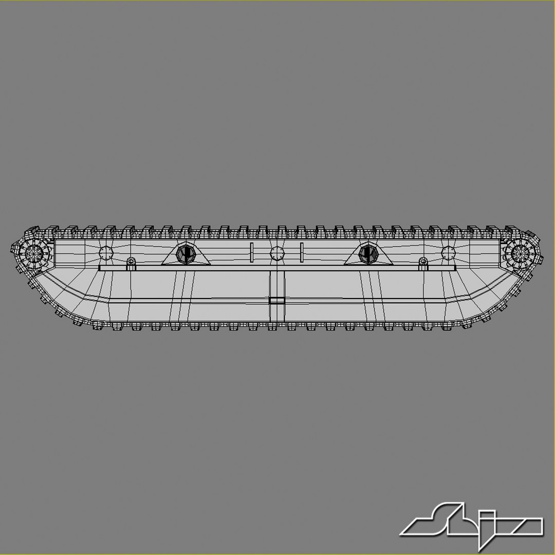 3ds Max Tractor Track
