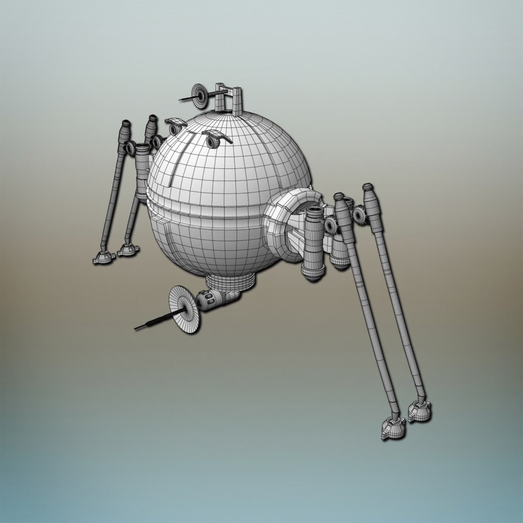 3D Spy Robot Model - TurboSquid 1697995