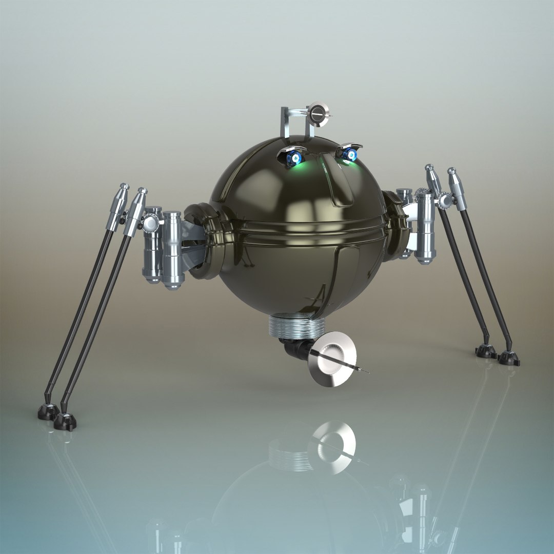 3D Spy Robot Model - TurboSquid 1697995