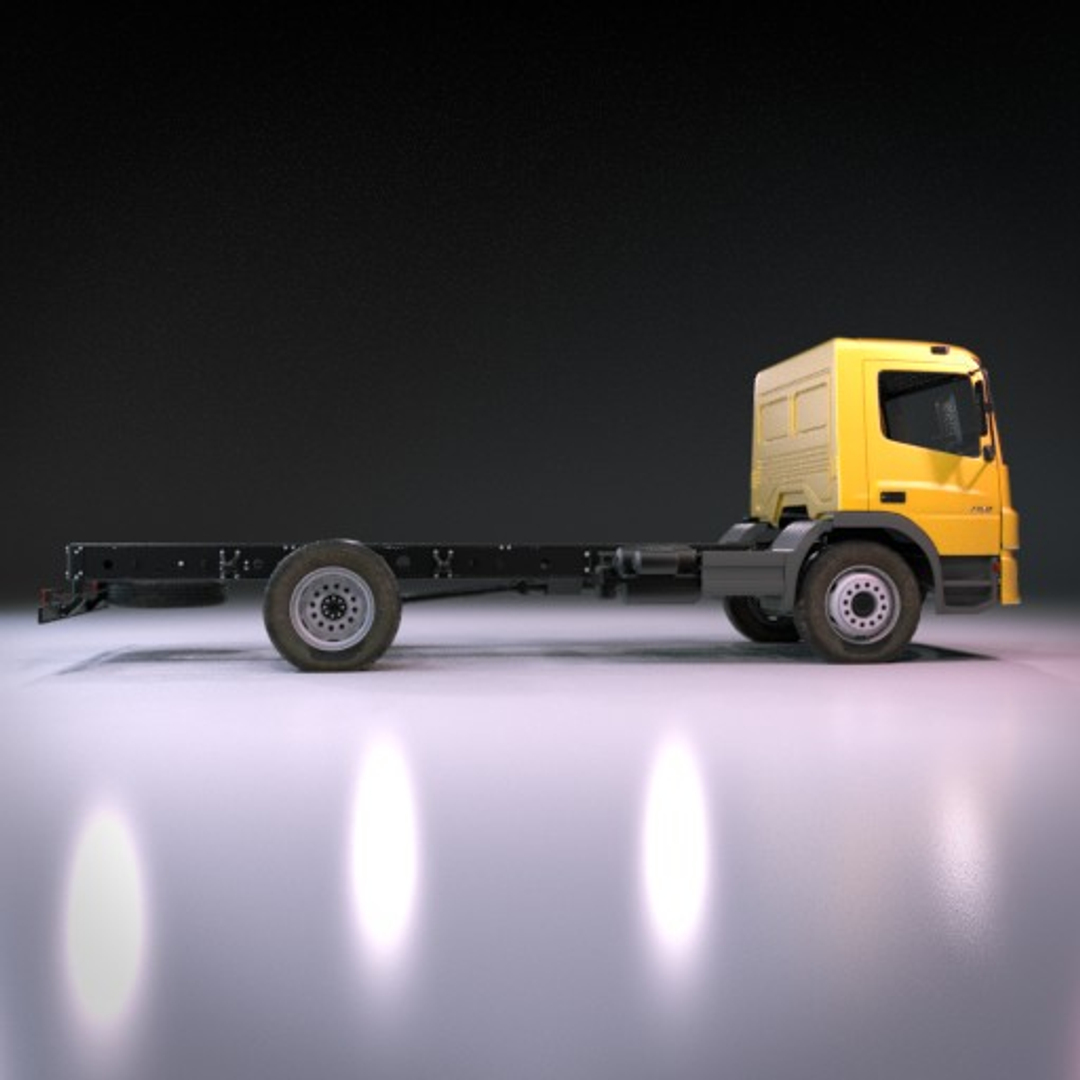 Mercedes Benz Atego 3d 3ds