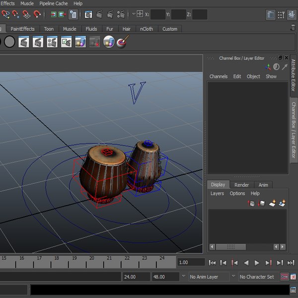 3D tabla indian instrument model - TurboSquid 1321638