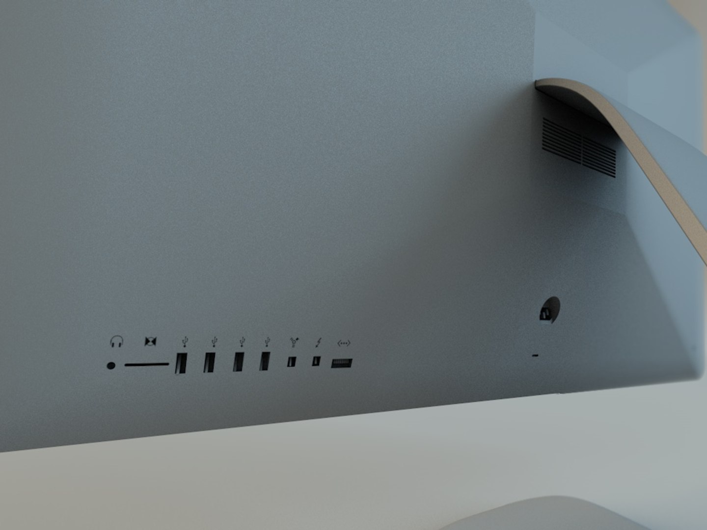 3d Apple Macpro Computer