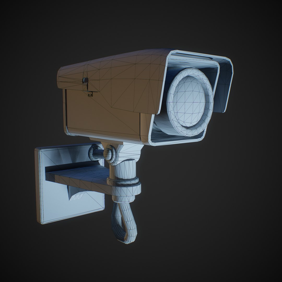Cctv Camera 3D Model - TurboSquid 1576565