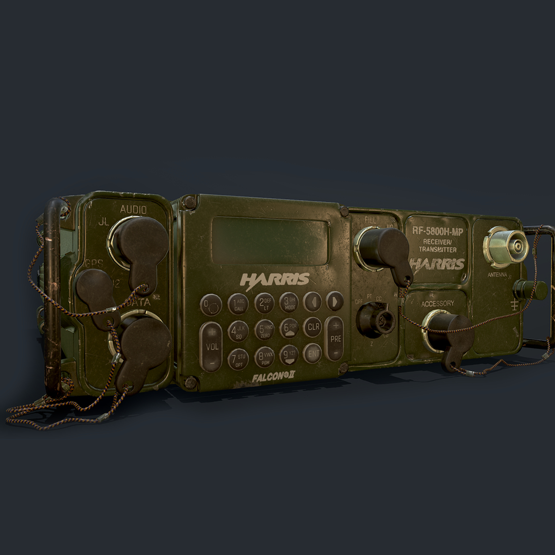 modelo 3d Harris rf-5800h-mp - TurboSquid 1718308