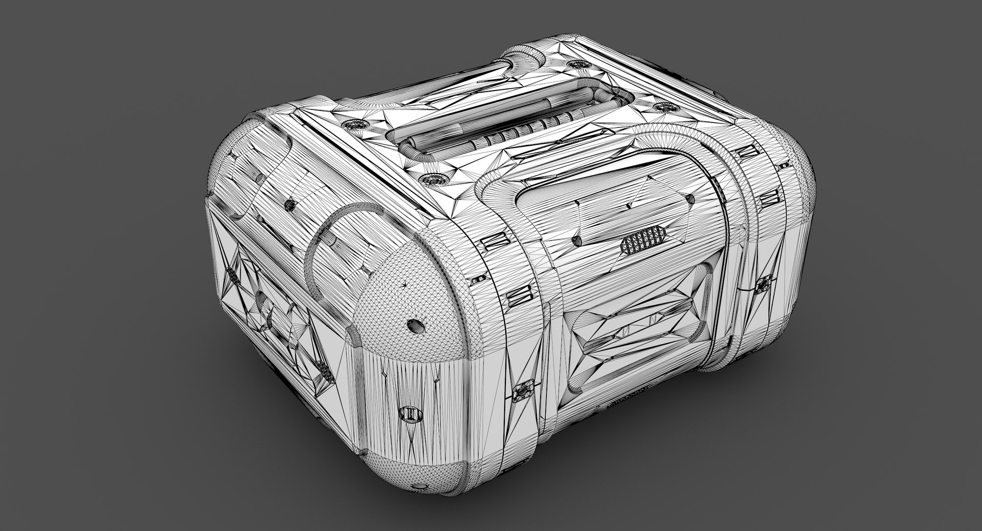 Sci-fi Case 3D Model - TurboSquid 1620687