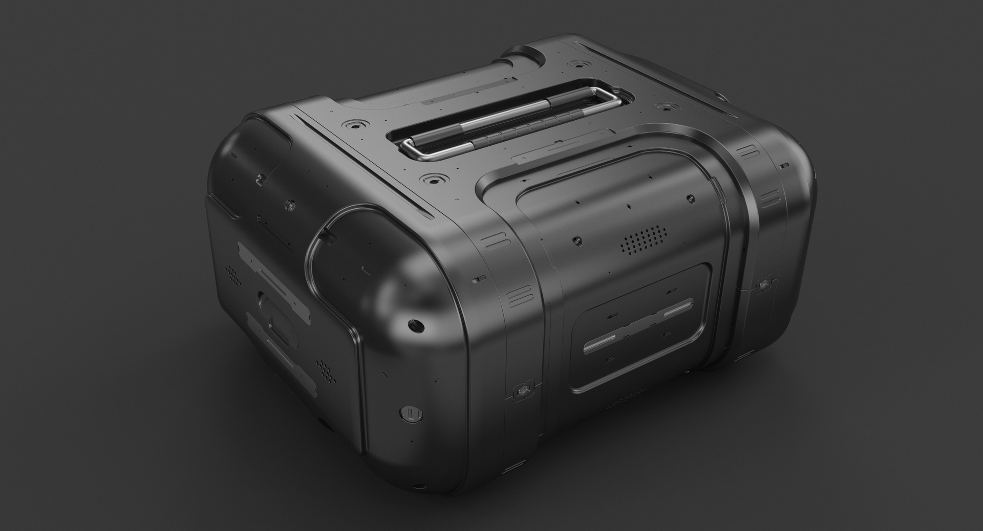 Sci-fi Case 3D Model - TurboSquid 1620687