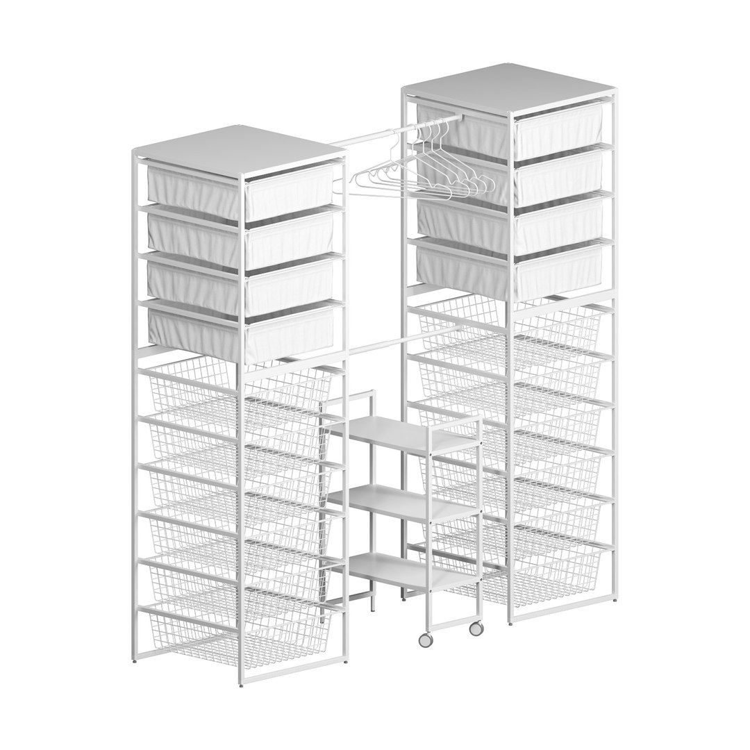 Ikea Jonaksel Modules 3D Model - TurboSquid 1609526