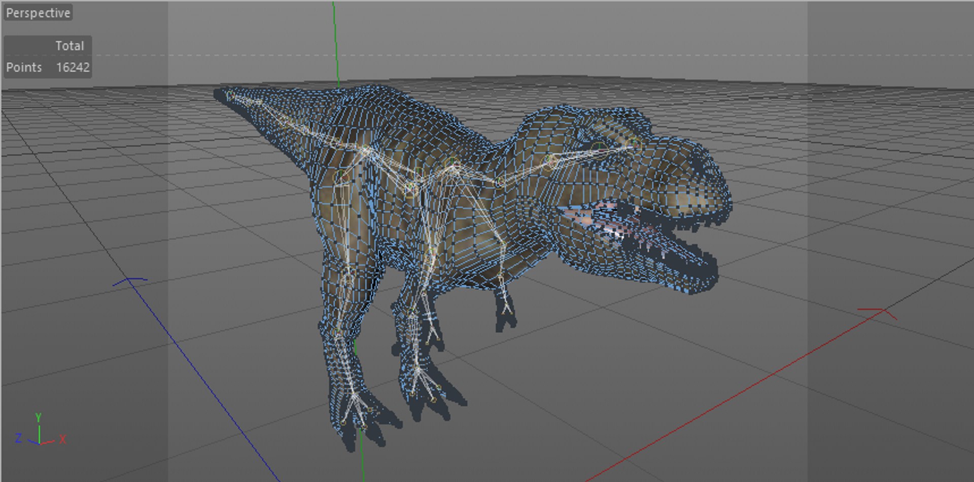 Dinosaur rigged 3D model - TurboSquid 1316232