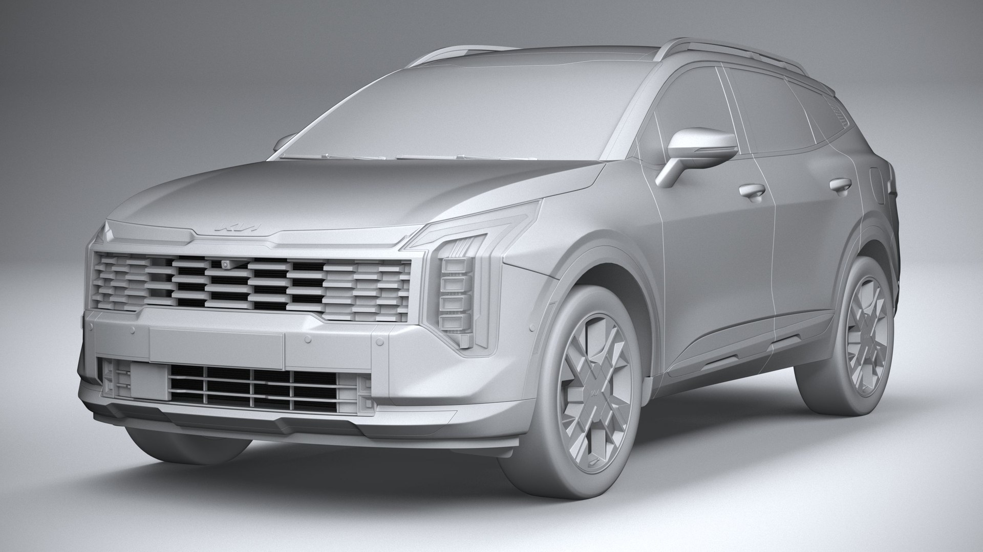 Kia Sportage 2026 3D Model - TurboSquid 2402557