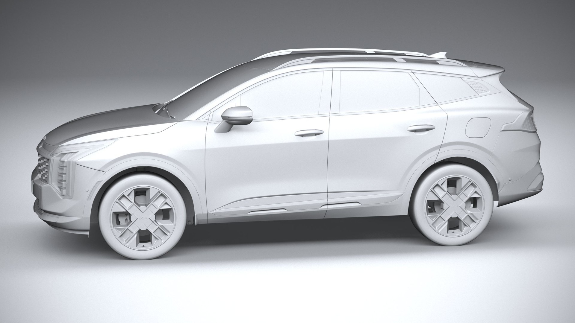 Kia Sportage 2026 3D Model - TurboSquid 2402557