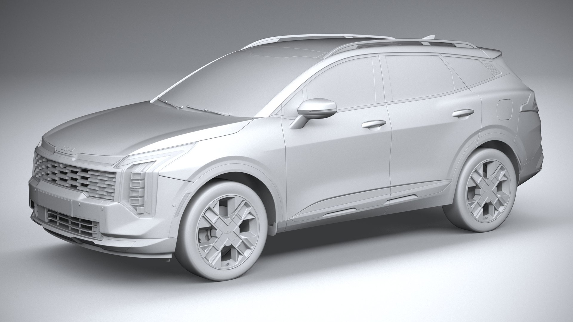 Kia Sportage 2026 3D Model - TurboSquid 2402557