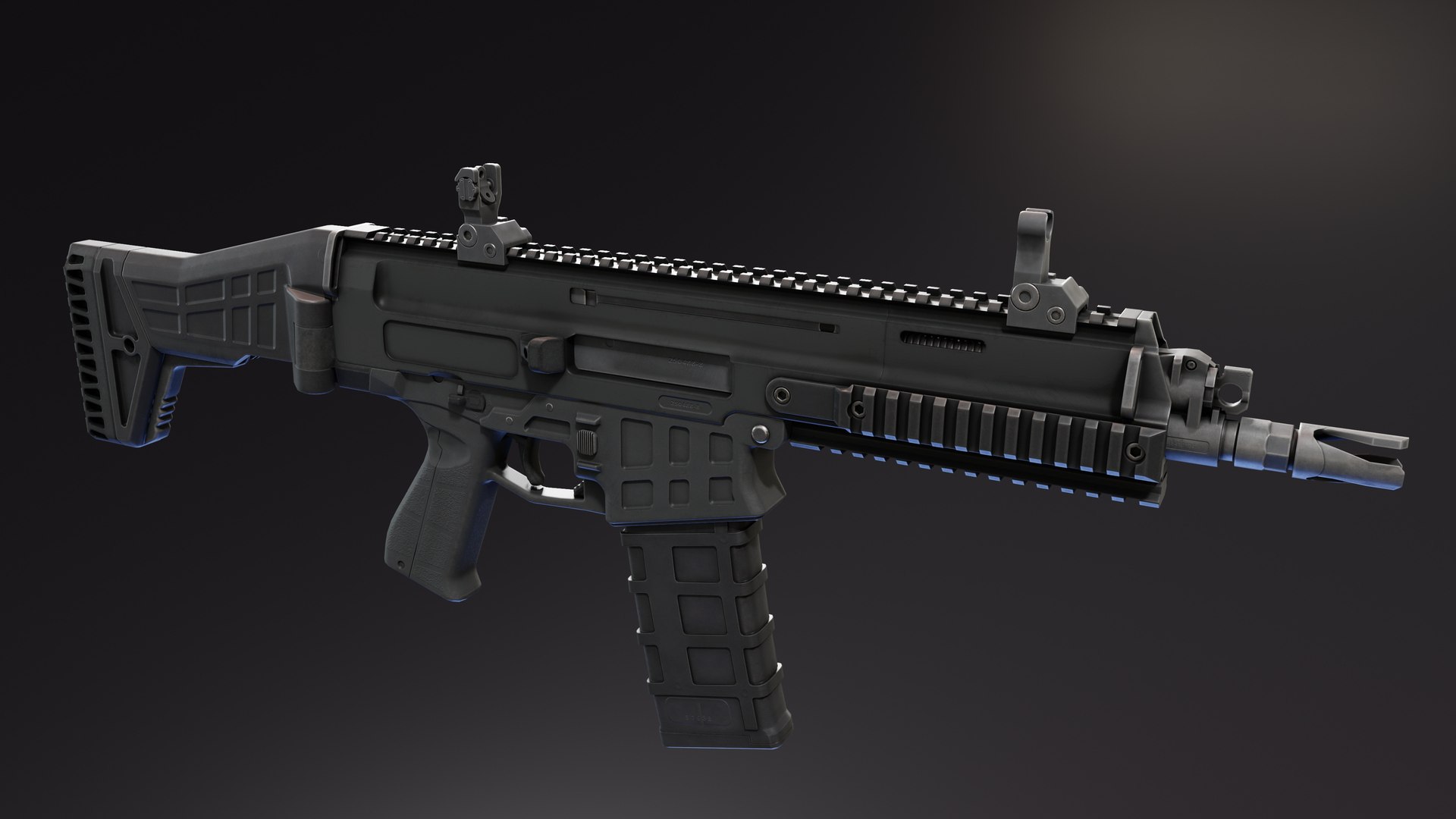 3D Model CZ Bren 2 NATO - TurboSquid 2026799