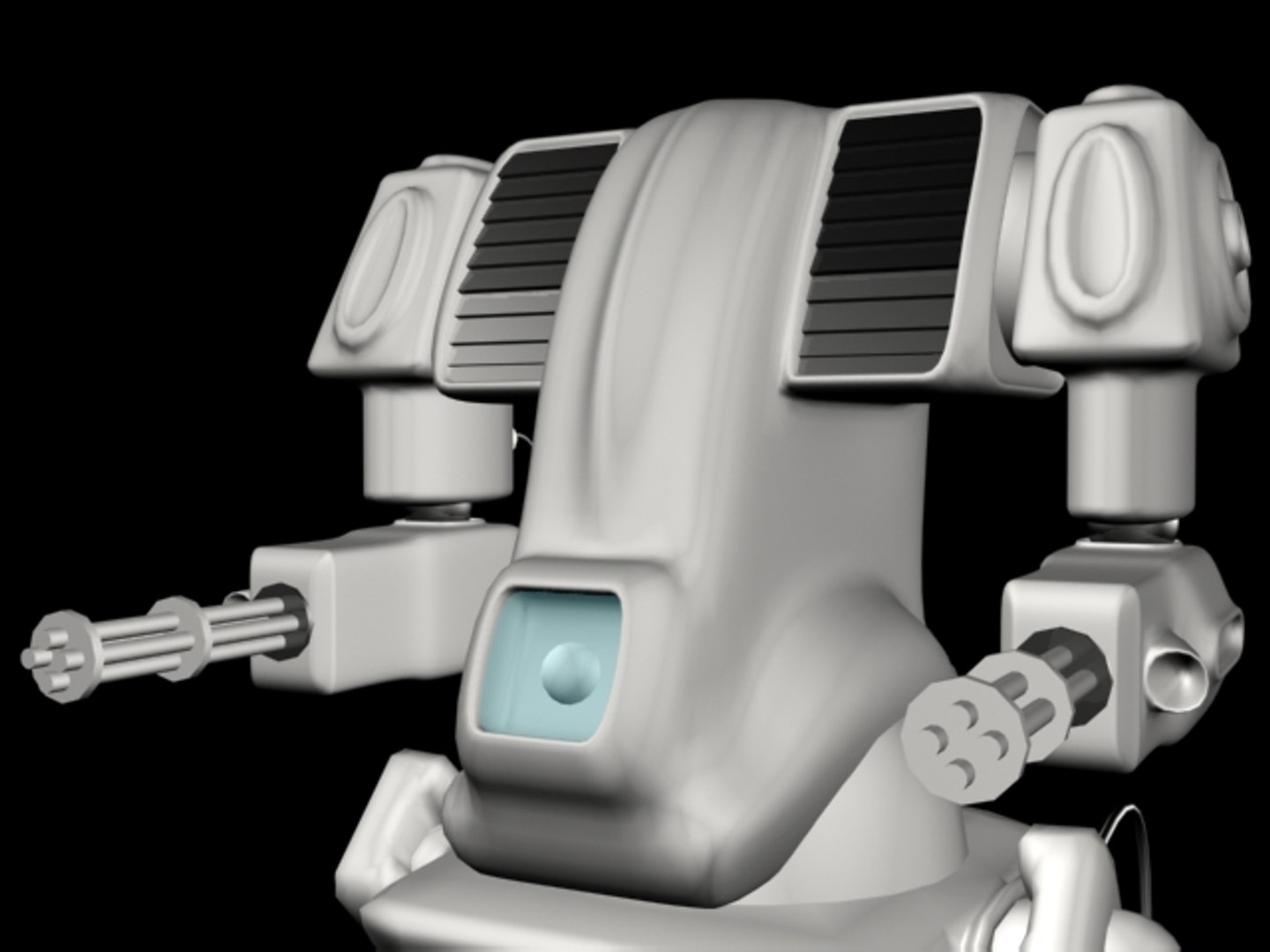 Vecter Robot 3d Max