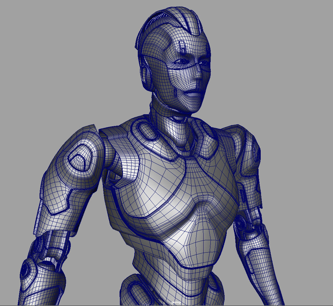 3D model cyborg robot - TurboSquid 1288257