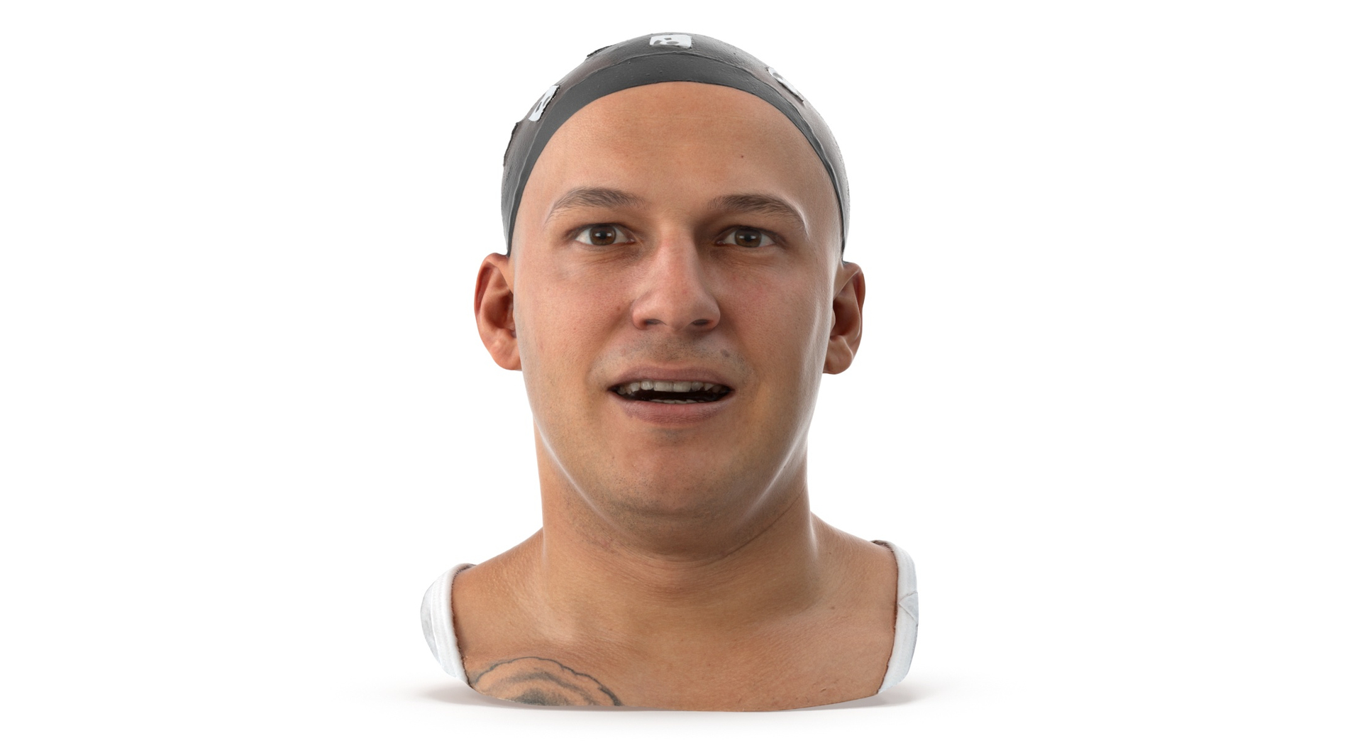 3D marcus human head lip - TurboSquid 1601959