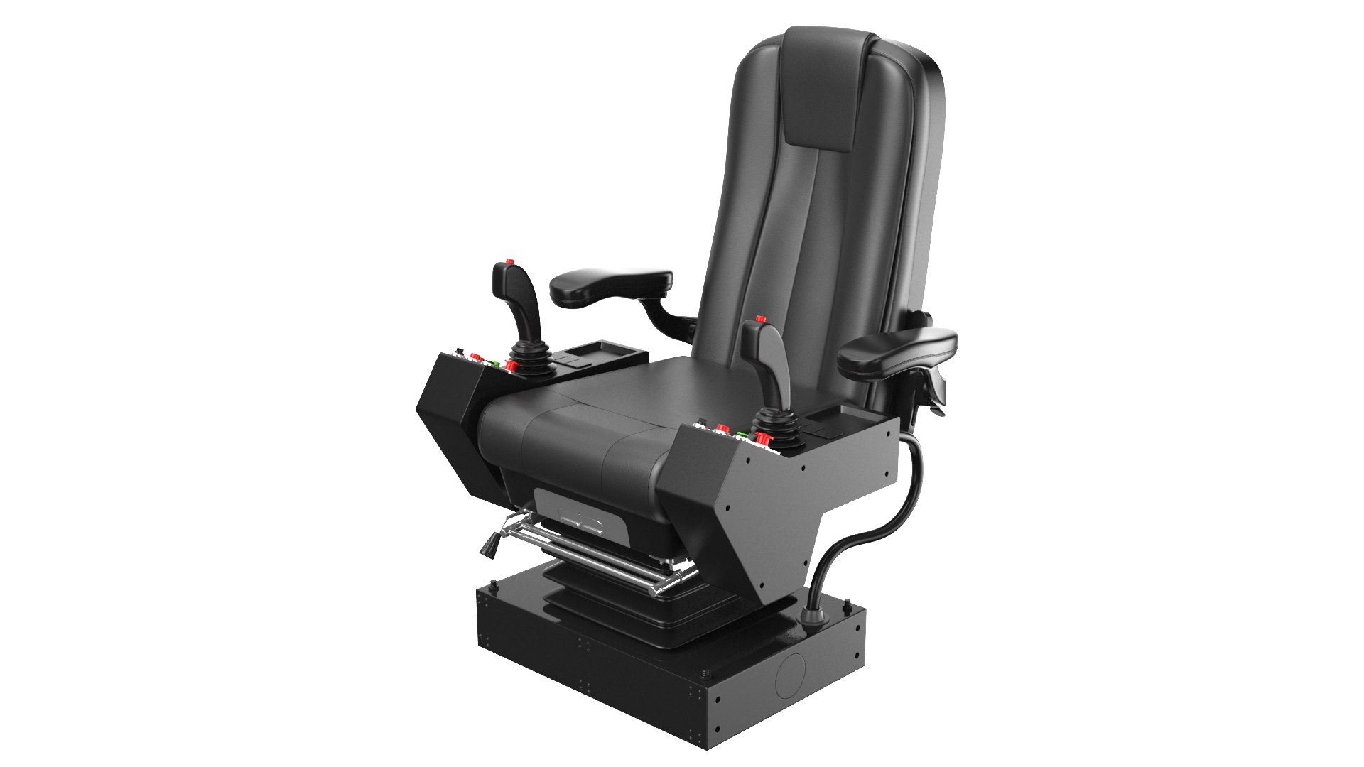 Detailed Crane Cockpit 3D Model - TurboSquid 2134010