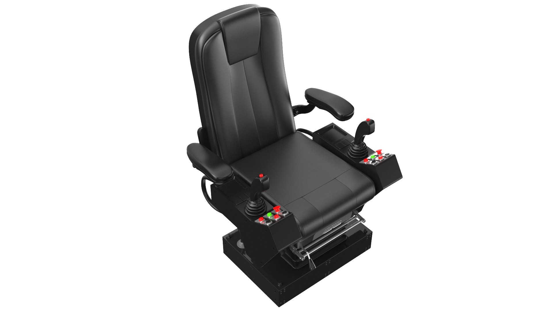 Detailed Crane Cockpit 3D Model - TurboSquid 2134010