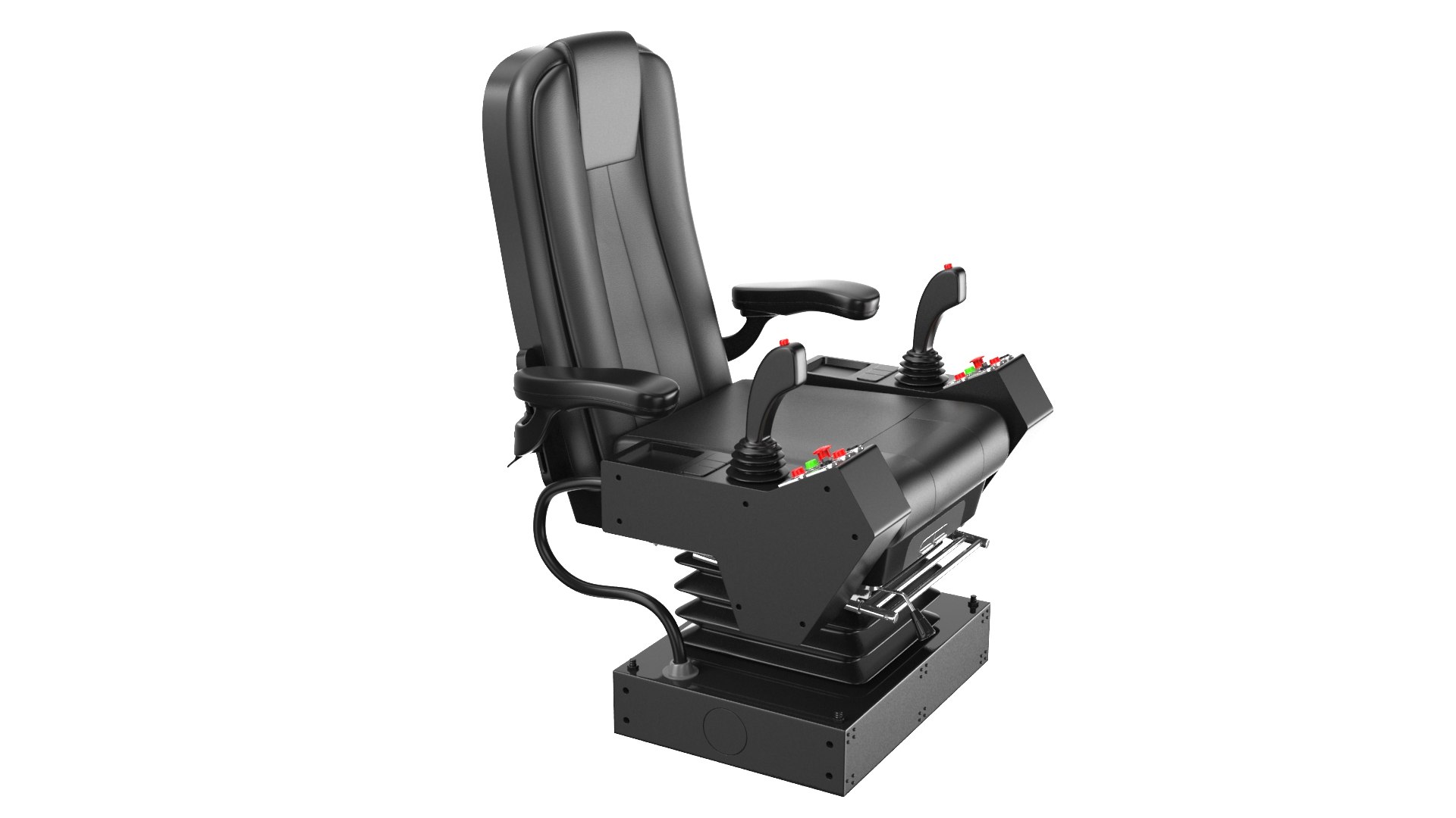 Detailed Crane Cockpit 3D Model - TurboSquid 2134010
