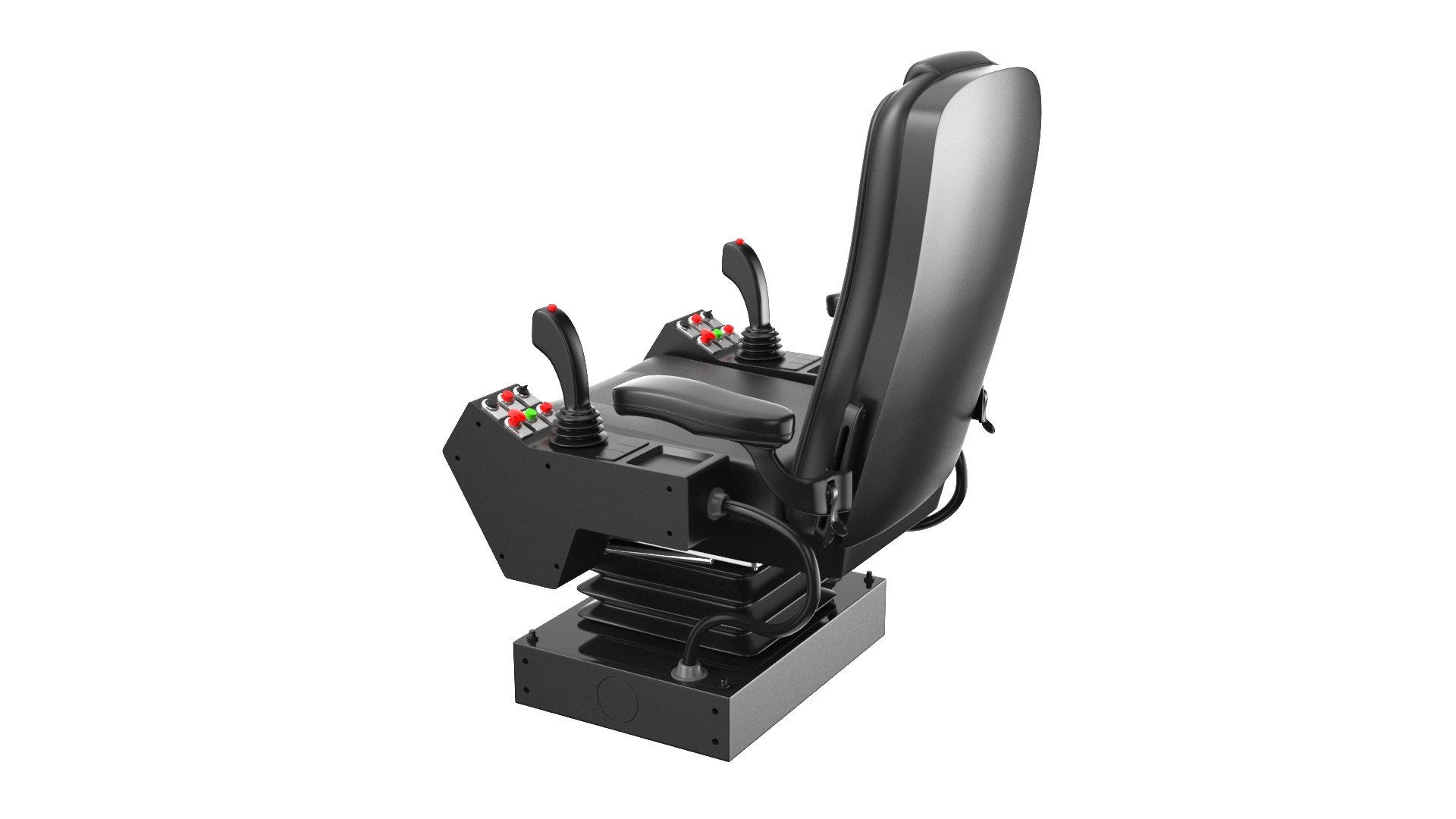 Detailed Crane Cockpit 3D Model - TurboSquid 2134010