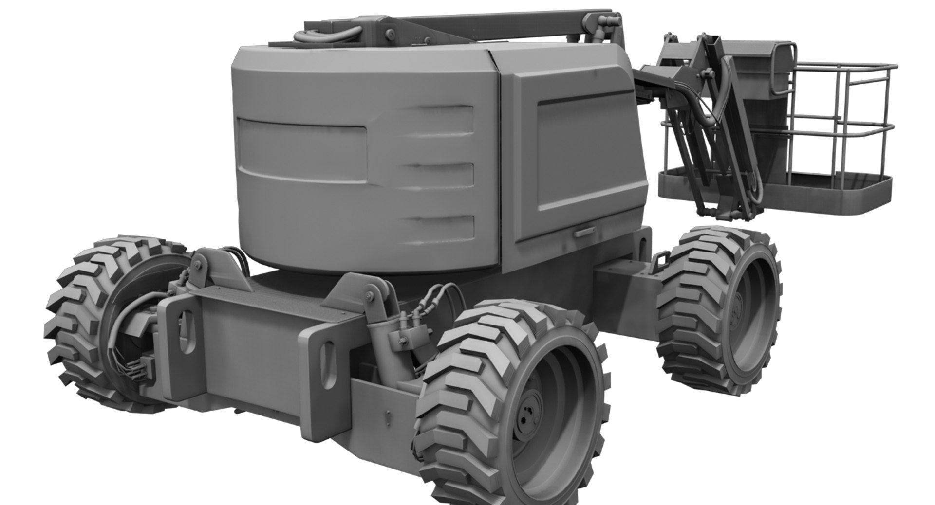 3D Boom Lift Iiside Model - TurboSquid 1540224