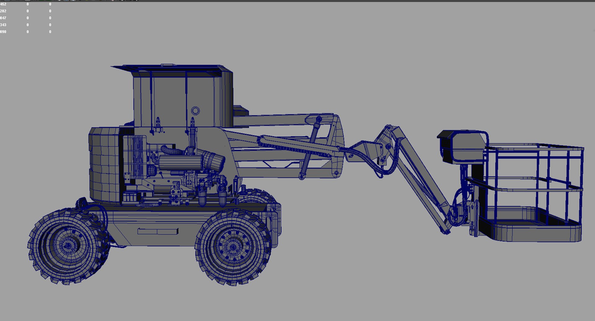 3D Boom Lift Iiside Model - TurboSquid 1540224