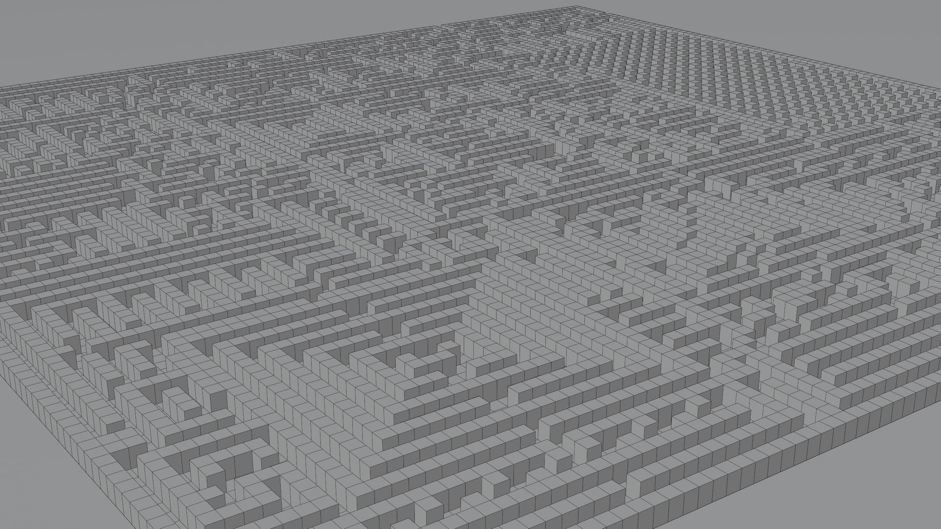 XL Gigantic Maze V3 3D Model - TurboSquid 1924499