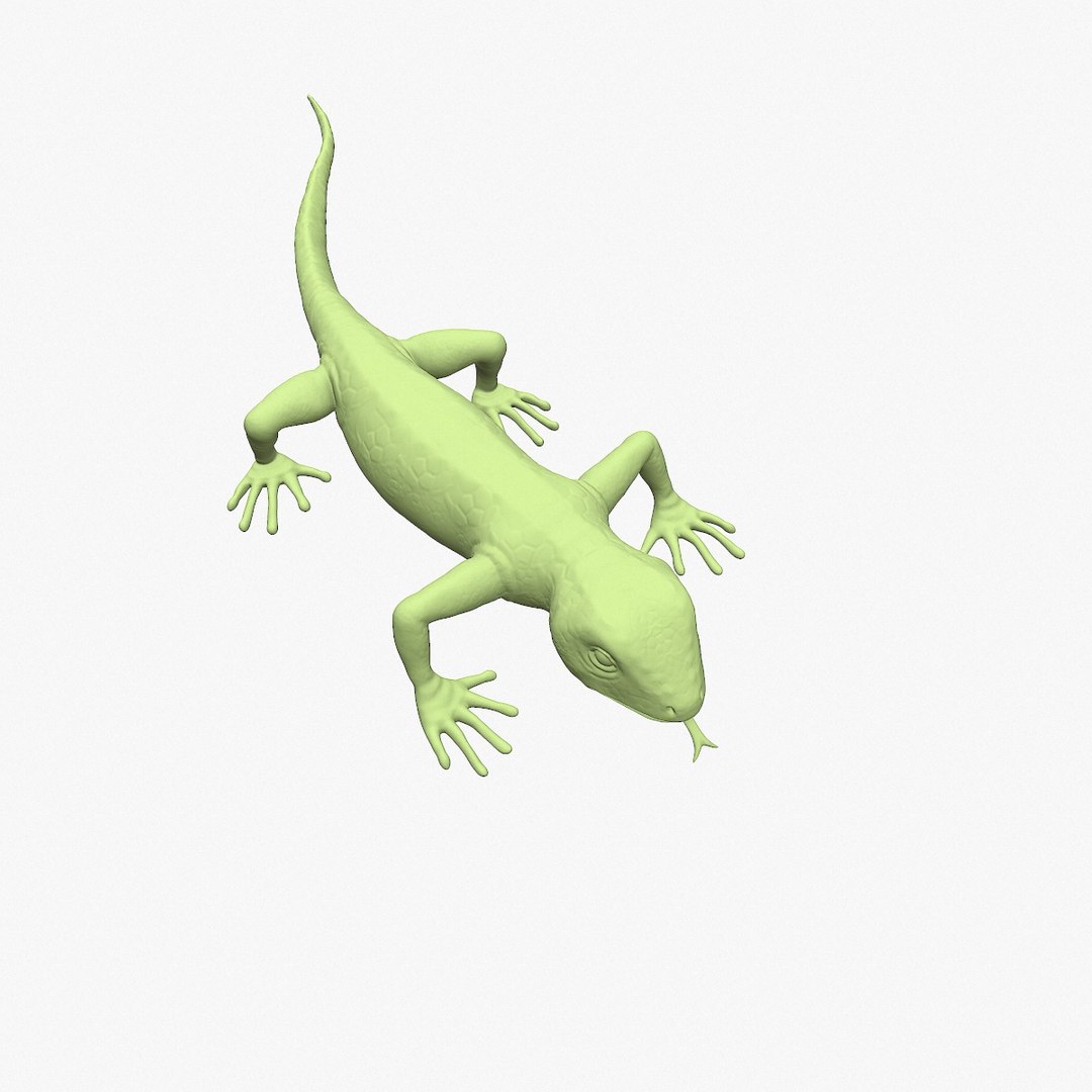3D Lizard Model - TurboSquid 1261694
