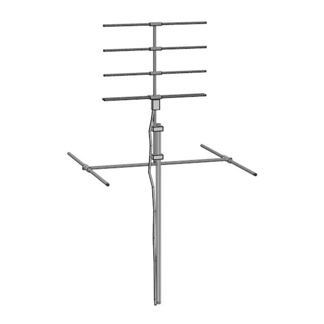 tv antenna 3d model
