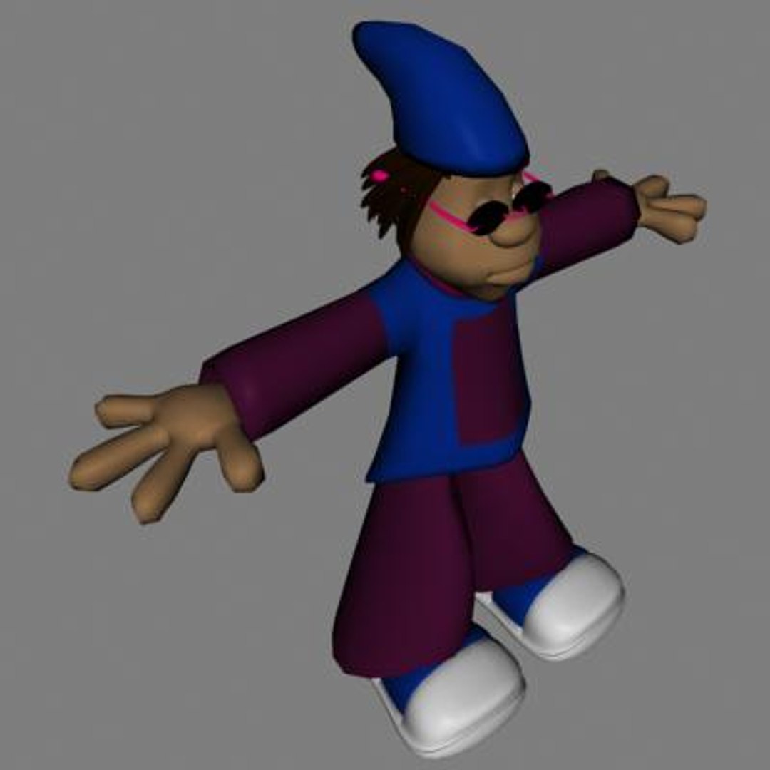 male character 3d 3ds