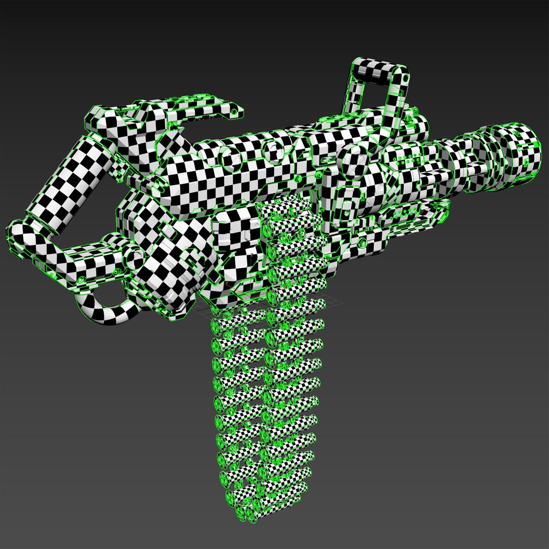 3D Toy Minigun - TurboSquid 2300275