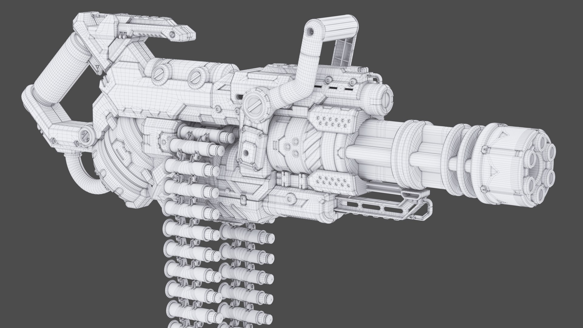 3D Toy Minigun - TurboSquid 2300275