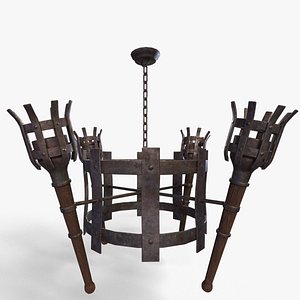 modèle 3D de Dispositif de torture à pointes médiévales - TurboSquid ...