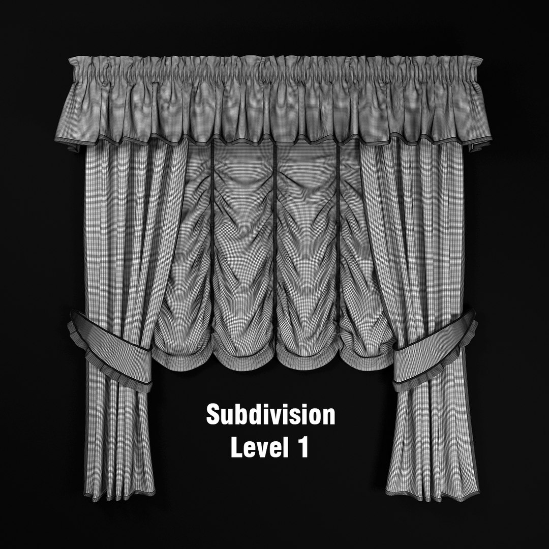 cotton silk fabric 3d max