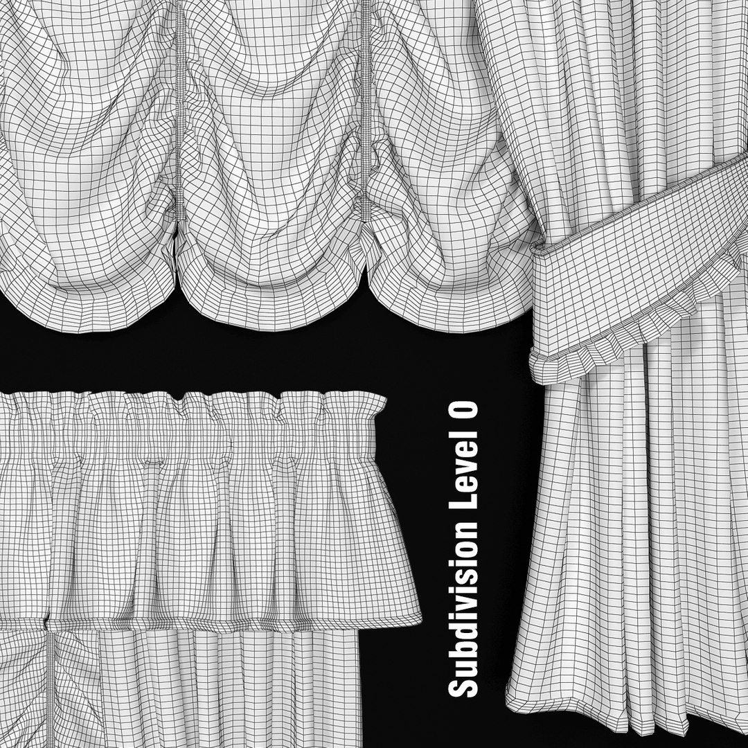 cotton silk fabric 3d max