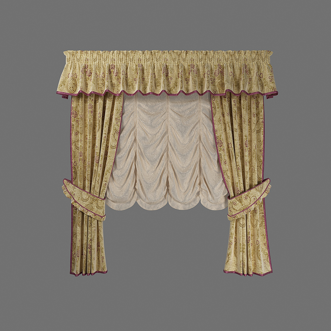 cotton silk fabric 3d max