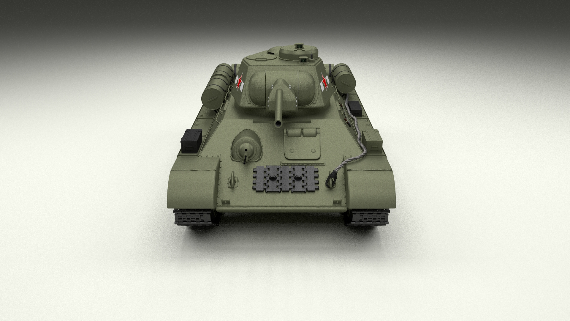 Soviet 76 Tank T 3d Obj