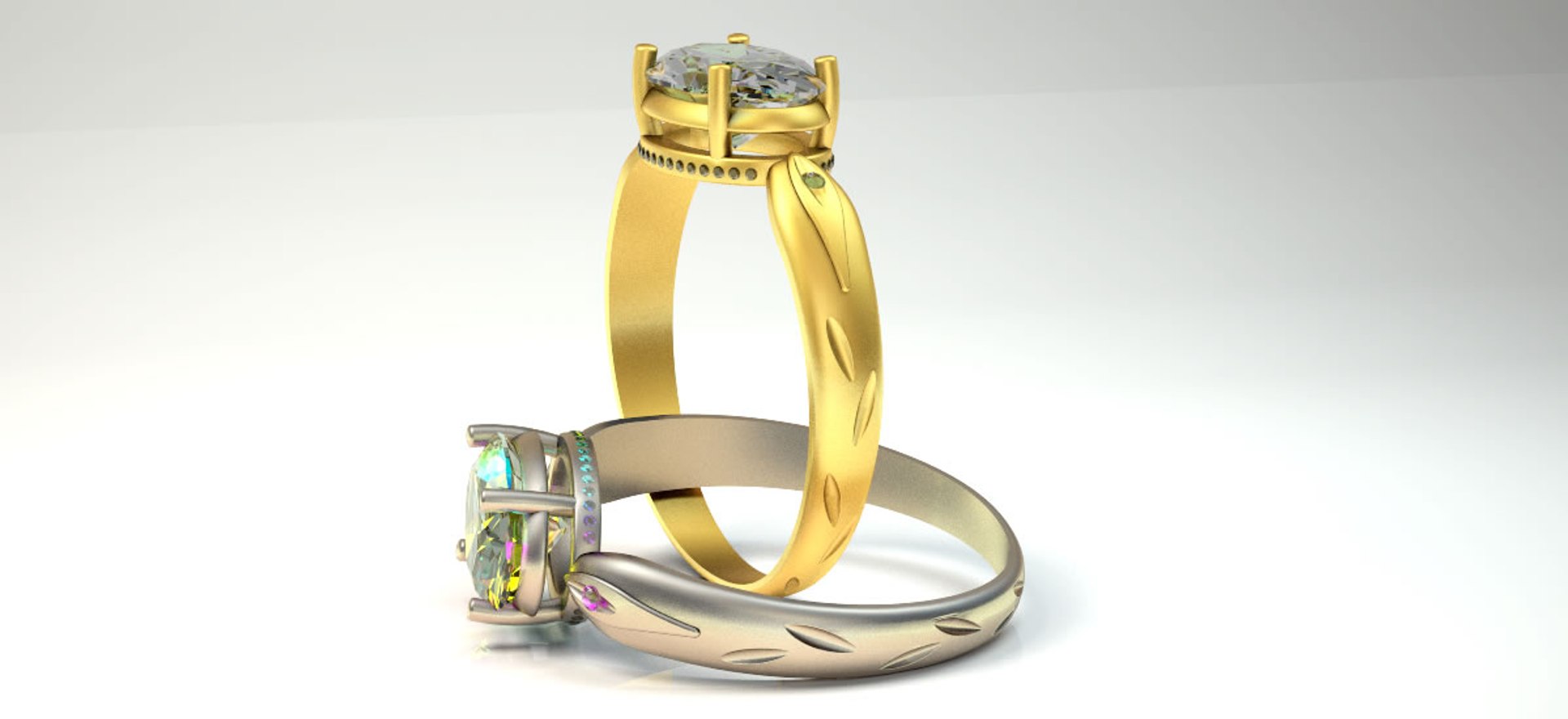 3D wedding ring beautifull women - TurboSquid 1159145